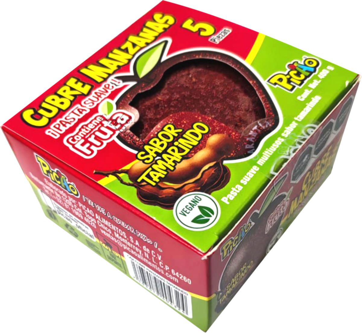 Cubre Manzana Tamarindo 5/400g. – Picao Alimentos