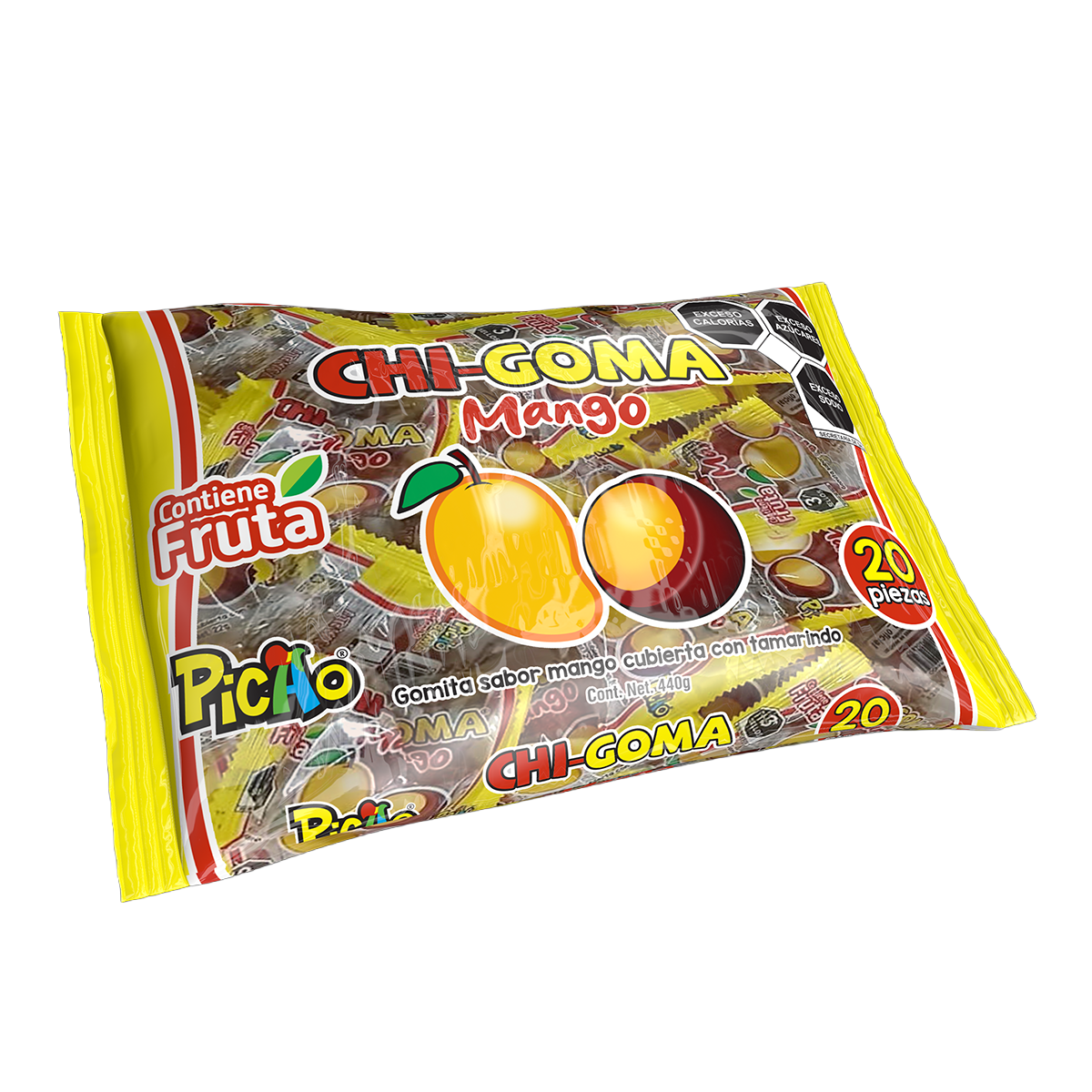 Chi-Goma Mango 20 Pzas. – Picao Alimentos